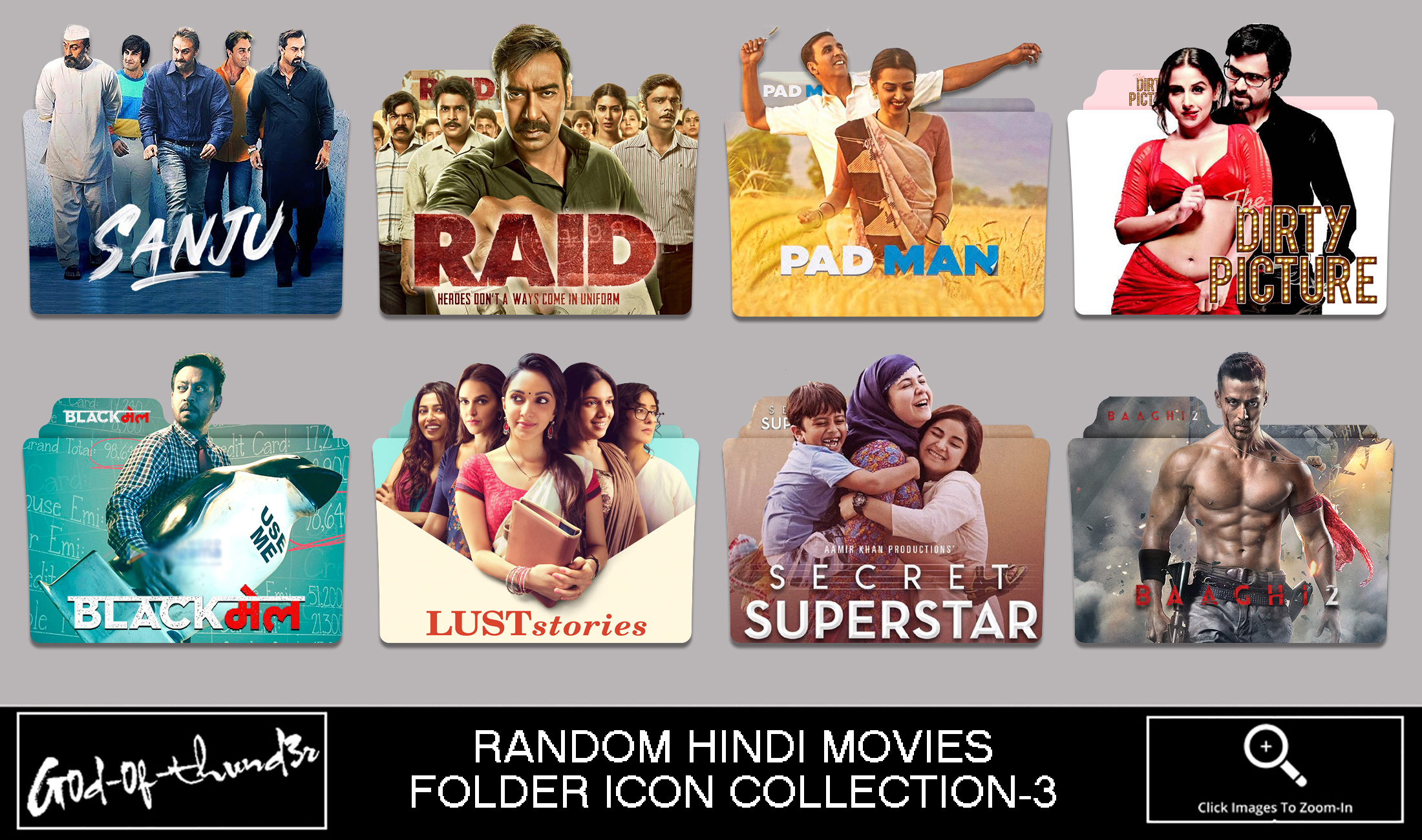 Random Hindi Movies folder icon collection 3 by G0D-0F-THUND3R on ...