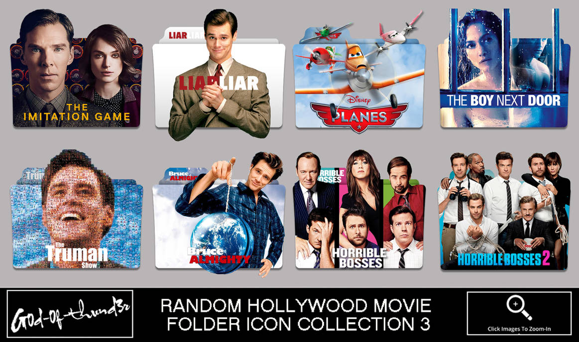 Random Hollywood Movies Folder Icon Collection 3 by G0D-0F-THUND3R on ...