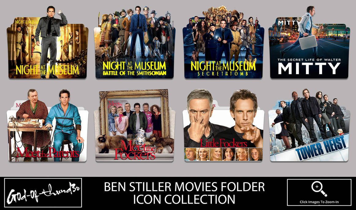 Ben Stiller Folder Icon Collection by G0D-0F-THUND3R on DeviantArt