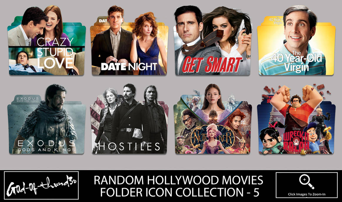 Random Hollywood Movies Folder Icon Collection 5 by G0D-0F-THUND3R on ...