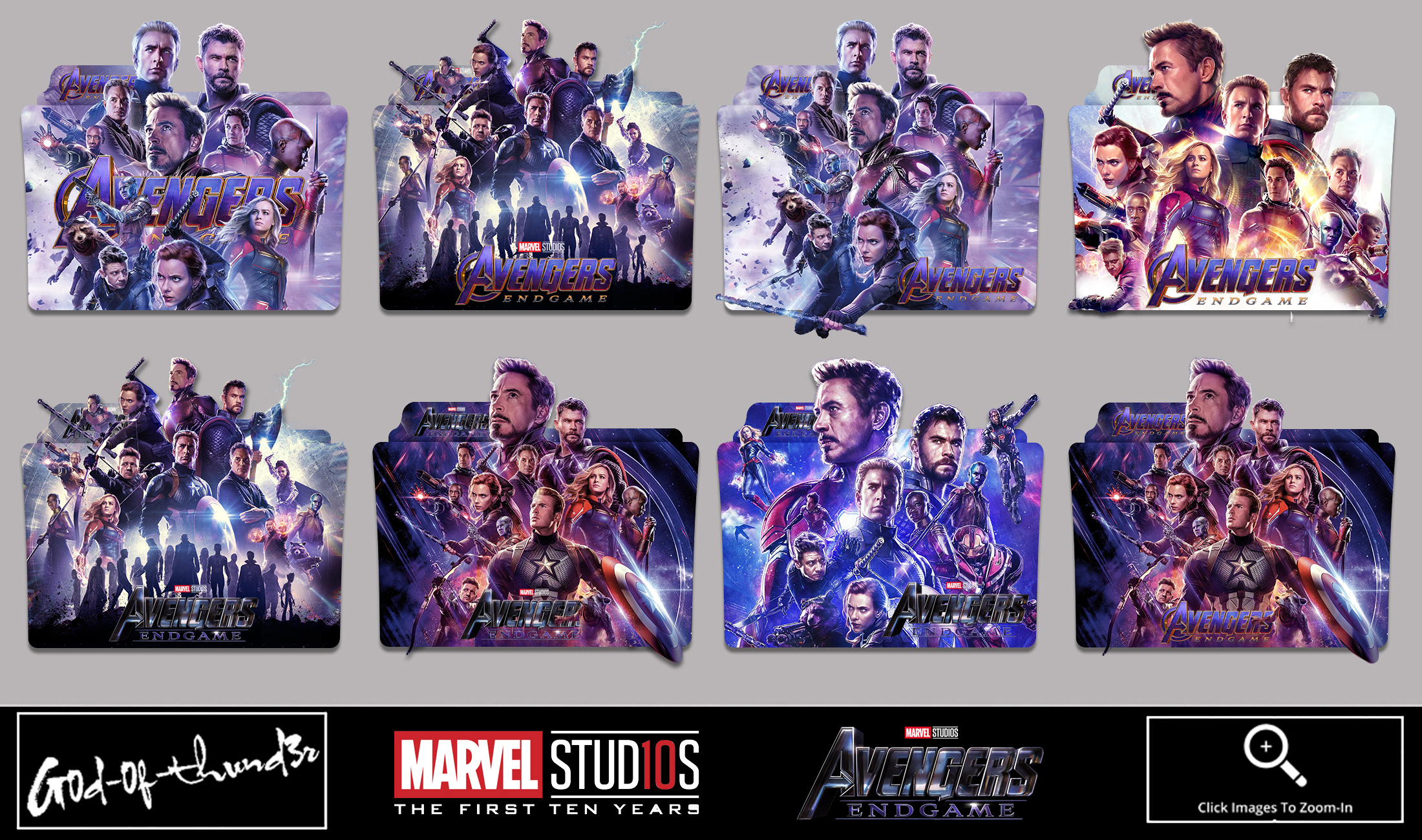 Avengers Endgame (2019) Folder Icon by G0D-0F-THUND3R on DeviantArt