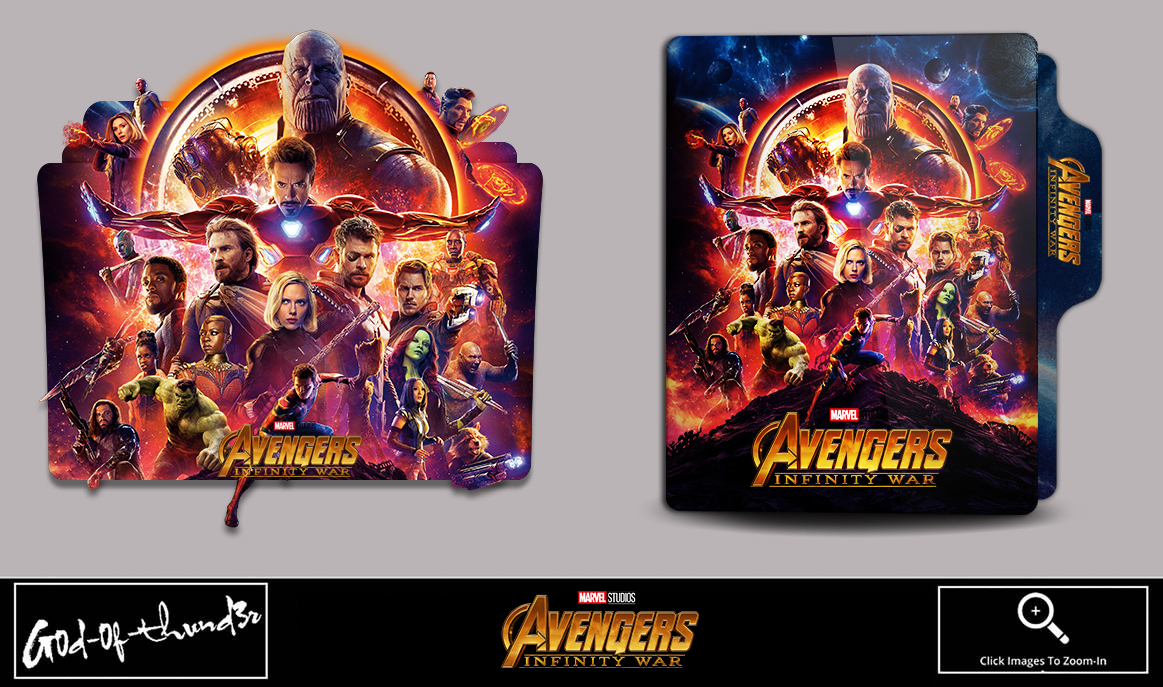 Avengers Infinity War (2018) folder icon (Textles) by G0D-0F-THUND3R on DeviantArt