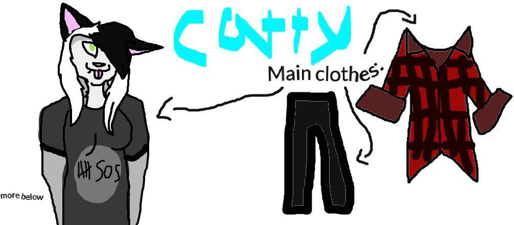 Catty ref sheet by CheeCheeKat on DeviantArt