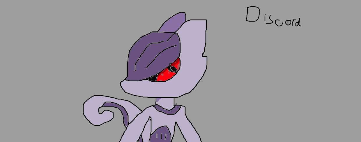 discord the mewtwo by tinydino166 on DeviantArt