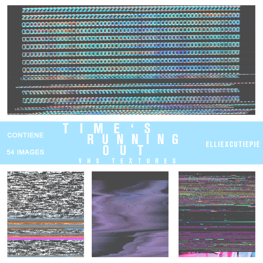 VHS TEXTURES - elliexcutiepie by elliexcutiepie on DeviantArt