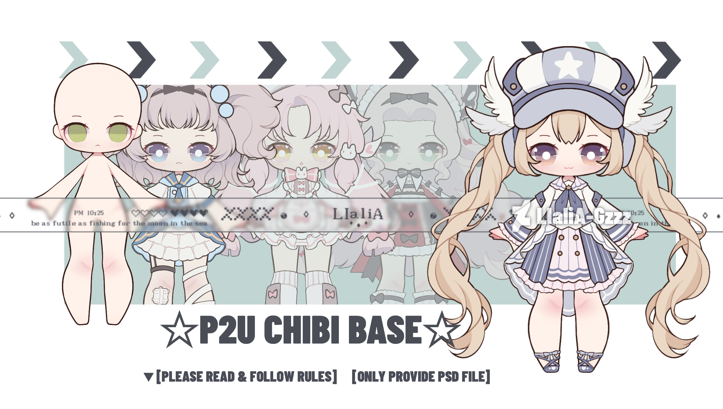 P2U Chibi base#5 by LIaliA-Gzzz on DeviantArt