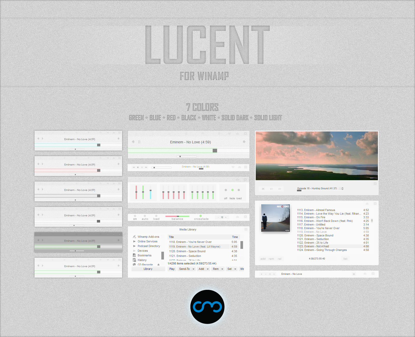 Lucent for Winamp by C---M on DeviantArt
