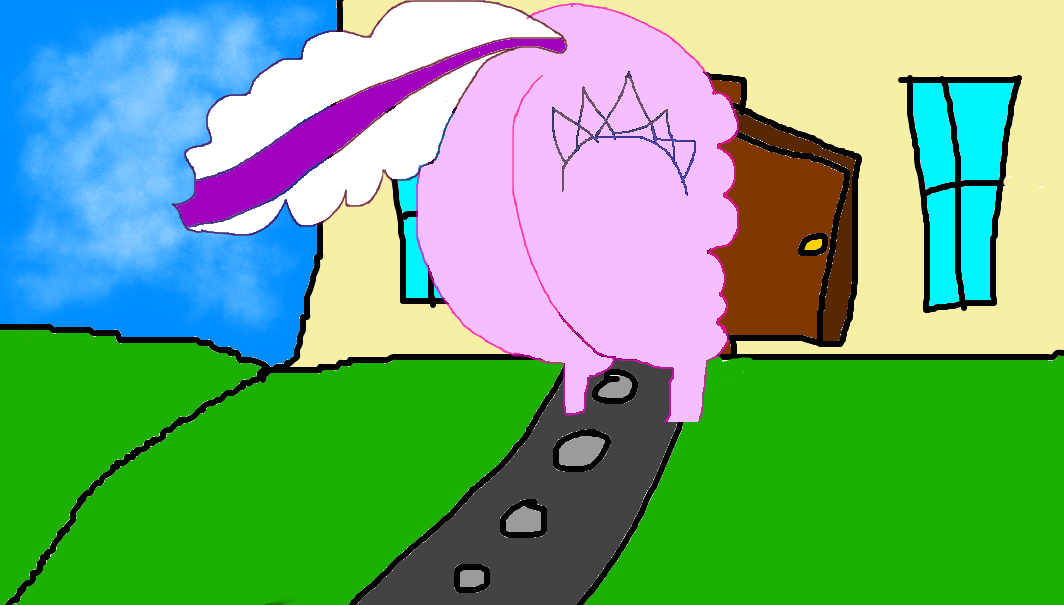 Big Booty Diamond Tiara Stuck On The Door by DustyFreeman on DeviantArt