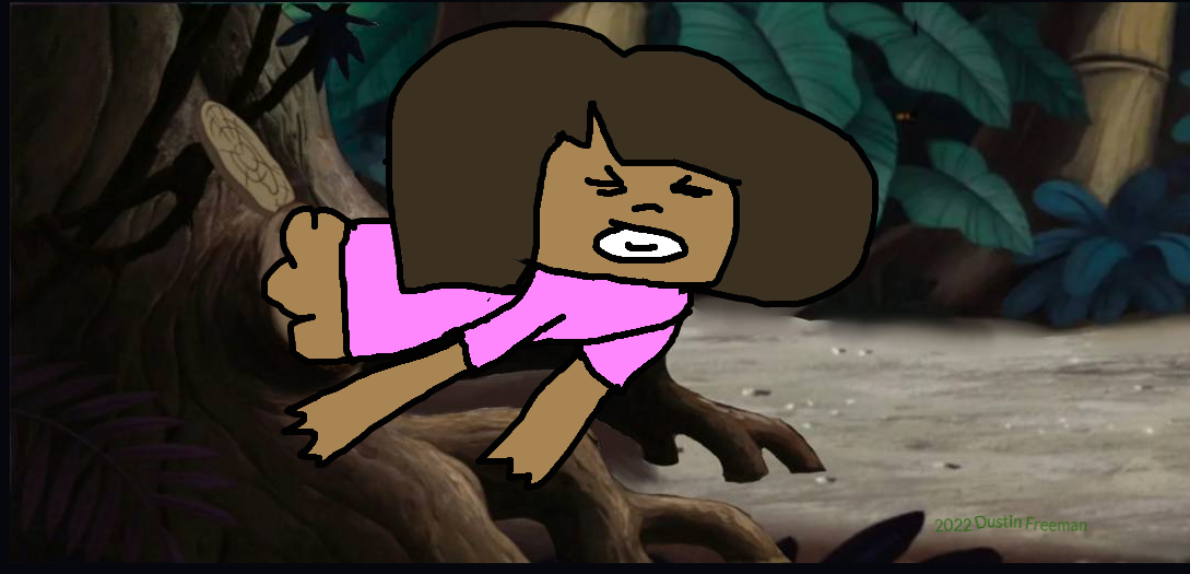Dora Stuck In Tree by DustyFreeman on DeviantArt