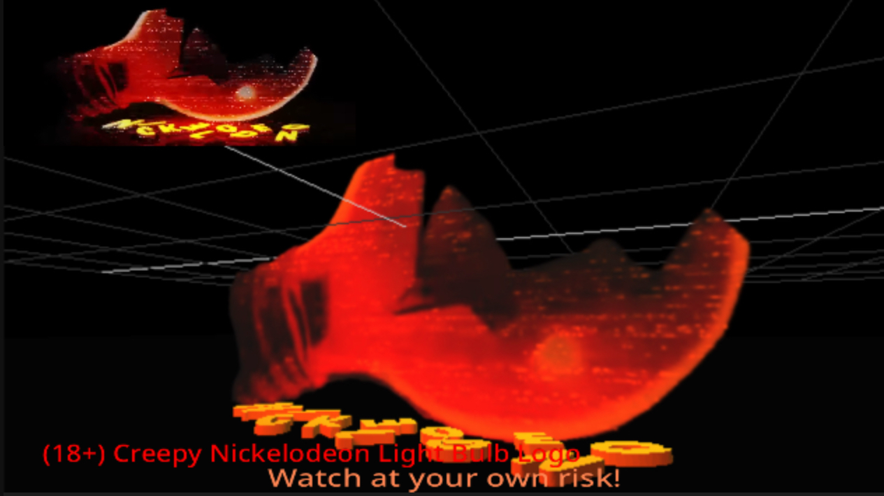 The Creepy Nickelodeon Light Bulb Logo by dhrsgufficvjj on DeviantArt