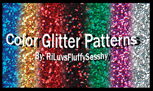 Color Glitter Patterns by RiLuvsFluffySesshy on DeviantArt