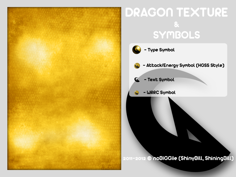 Dragon Texture and Symbols by ShiningBill on DeviantArt