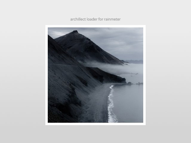 Archillect Loader for Rainmeter by undefinist on DeviantArt