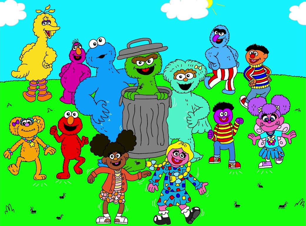 Sesame Street: Ants In Your Pants Dance by ZW333 on DeviantArt
