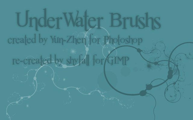 Underwater GIMP Brush by shyfall on DeviantArt