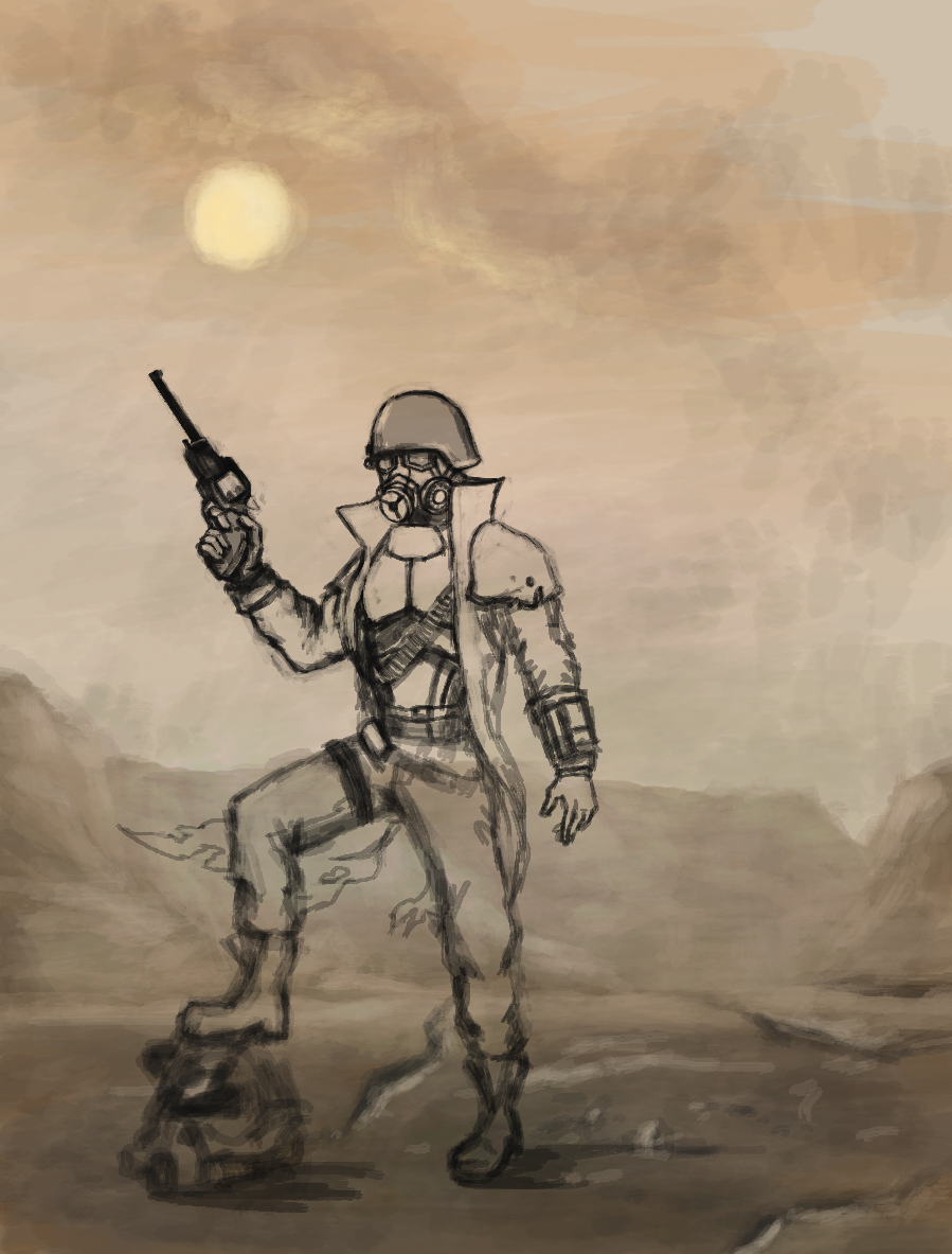 Fallout New Vegas NCR Ranger WIP by ZephyrTheFox24 on DeviantArt