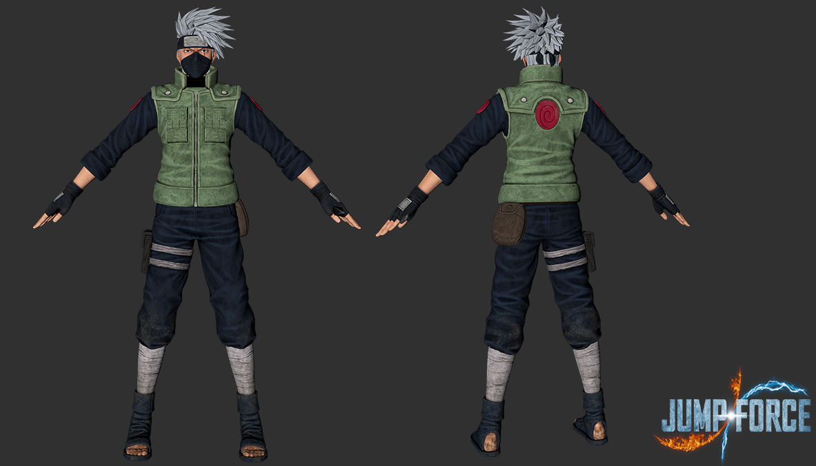 Jump Force: Kakashi Hatake / 3D Model by MisakiModding on DeviantArt