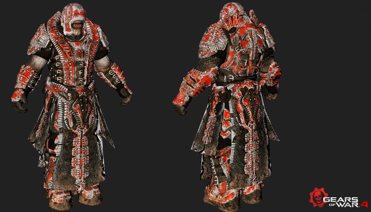 Gears of War 4: Theron Guard / 3D Model by MisakiModding on DeviantArt