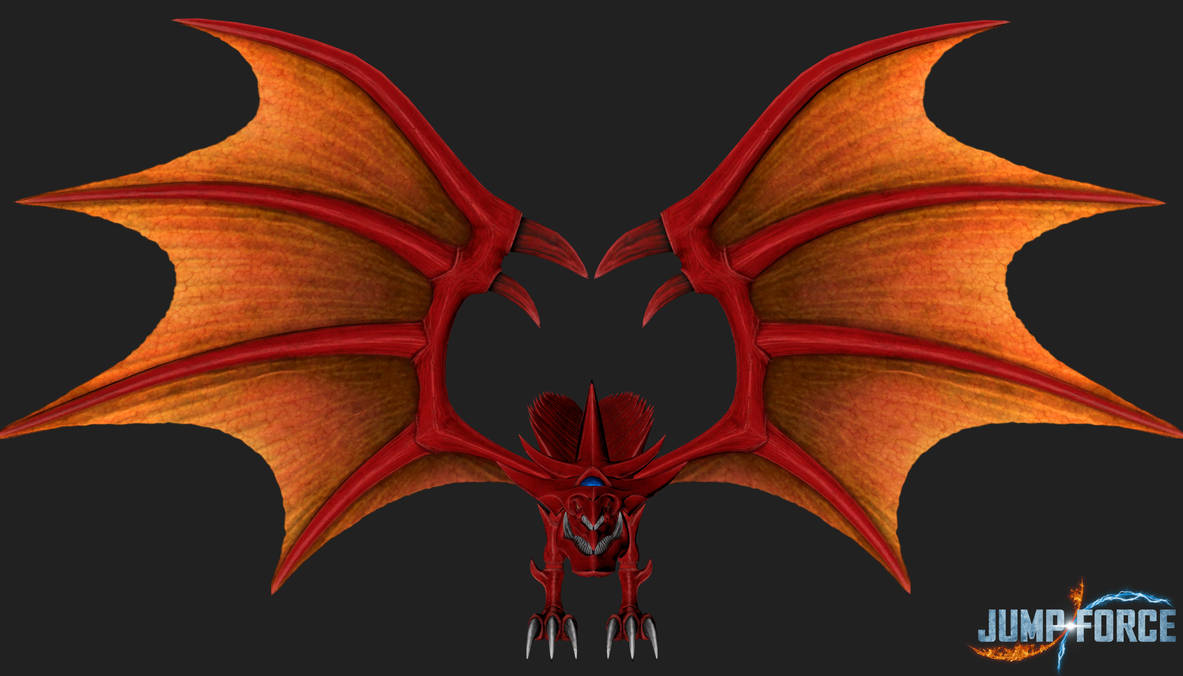 Jump Force: Slifer the Sky Dragon / 3D model by MisakiModding on DeviantArt