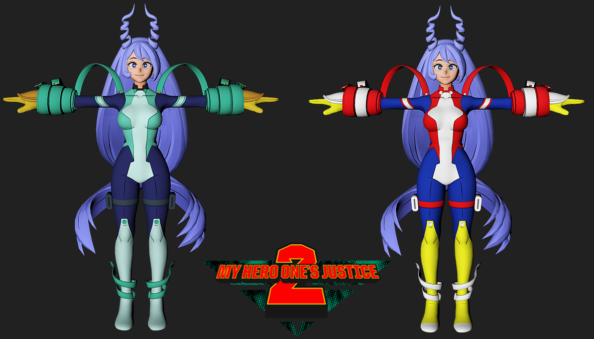 MHA One's Justice 2 : Nejire Teaser / 3D Model by MisakiModding on ...