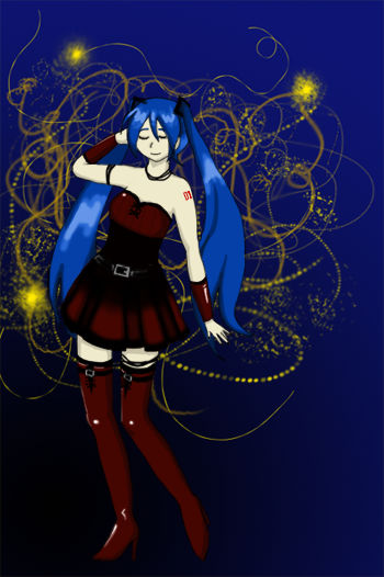 Miku - Fake doll by iidaH-art on DeviantArt