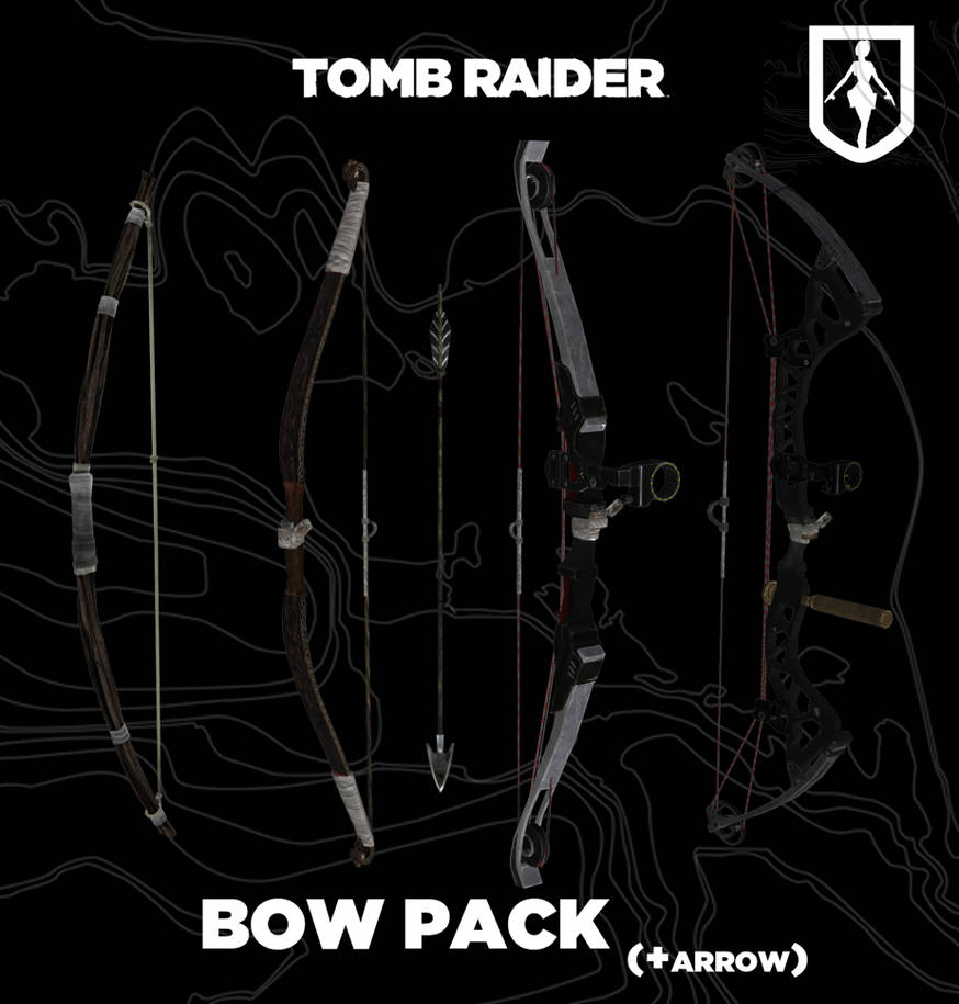 TOMB RAIDER bow pack (+arrow) by doppelstuff on DeviantArt