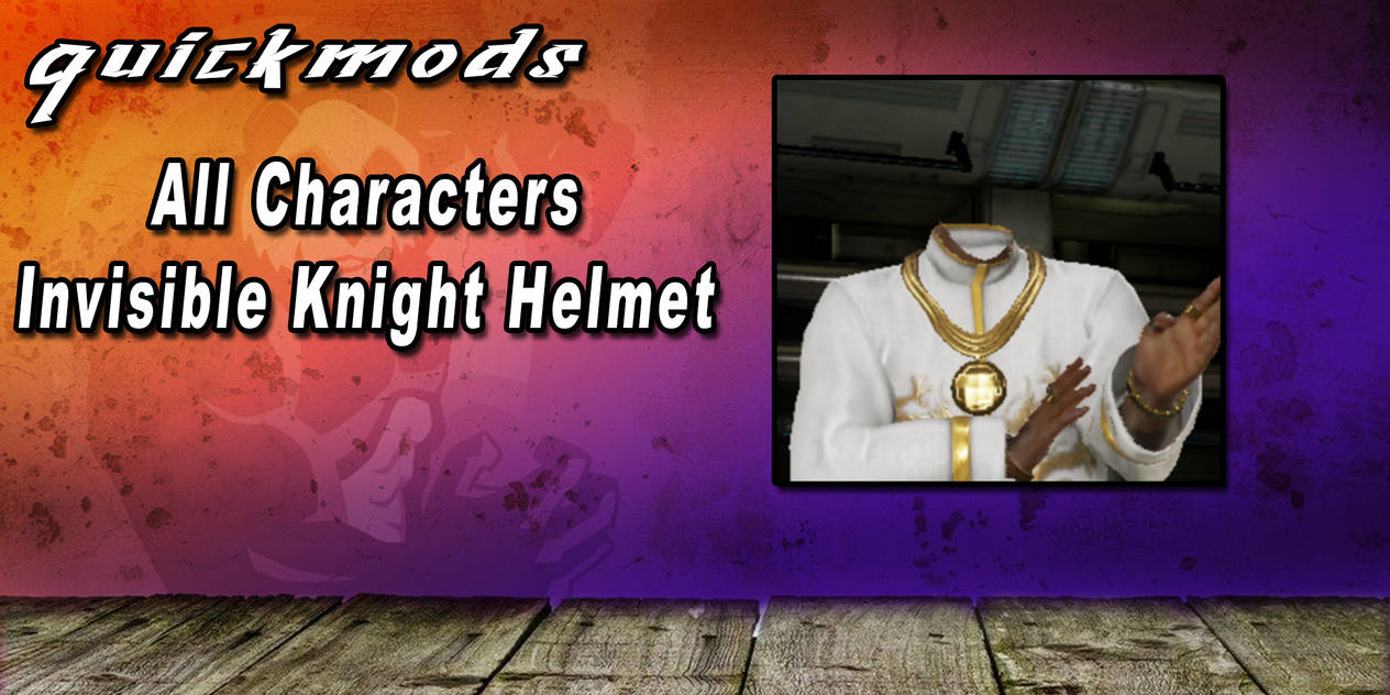 All Characters InvisibleHead KnightHelmet P by RebornMods on DeviantArt