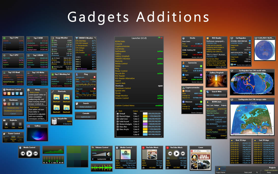 Gadgets Additions 4.5.1 by Dudebaker on DeviantArt