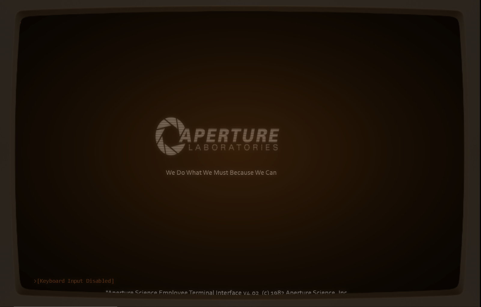 Aperture Science Terminal 4.0 by MaxCorpIndustries on DeviantArt