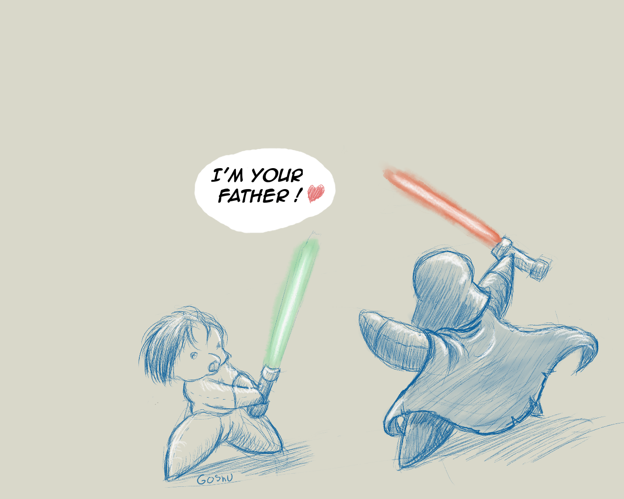 Star Wars : I am your father by GoshuFR on DeviantArt