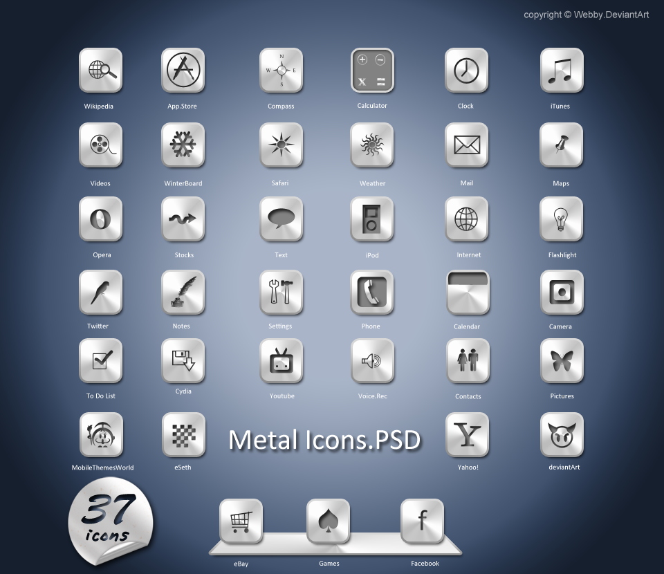 Metal Icon Png
