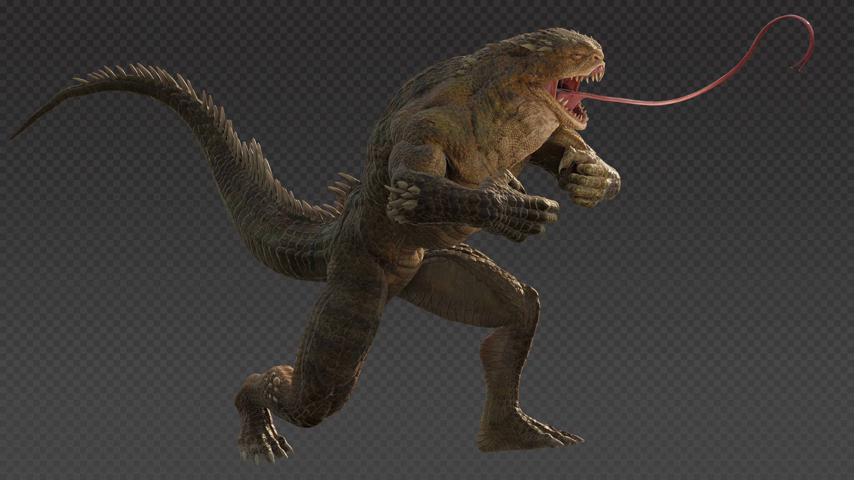 [blend]Reptile_Beast.blend by kingdomstars on DeviantArt