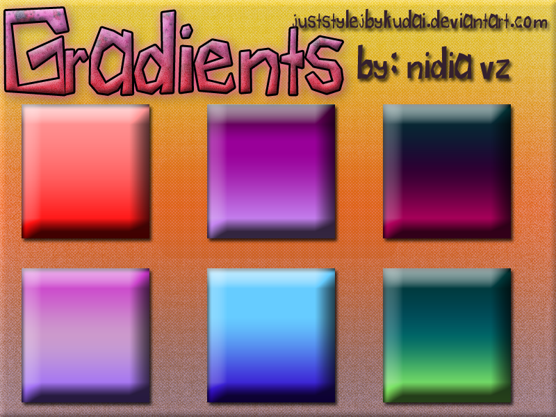 Gradients Pack 001 by juststyleJByKUDAI on DeviantArt