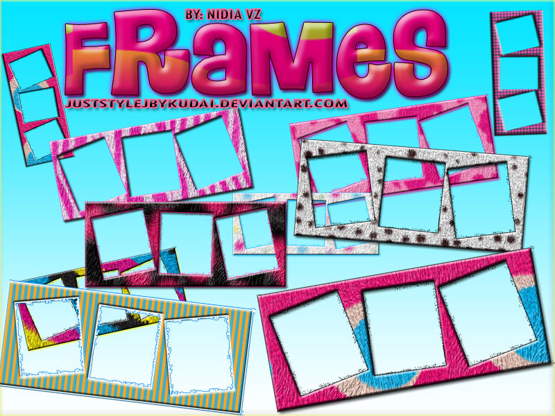 Frames PNG pack 001 by juststyleJByKUDAI on DeviantArt