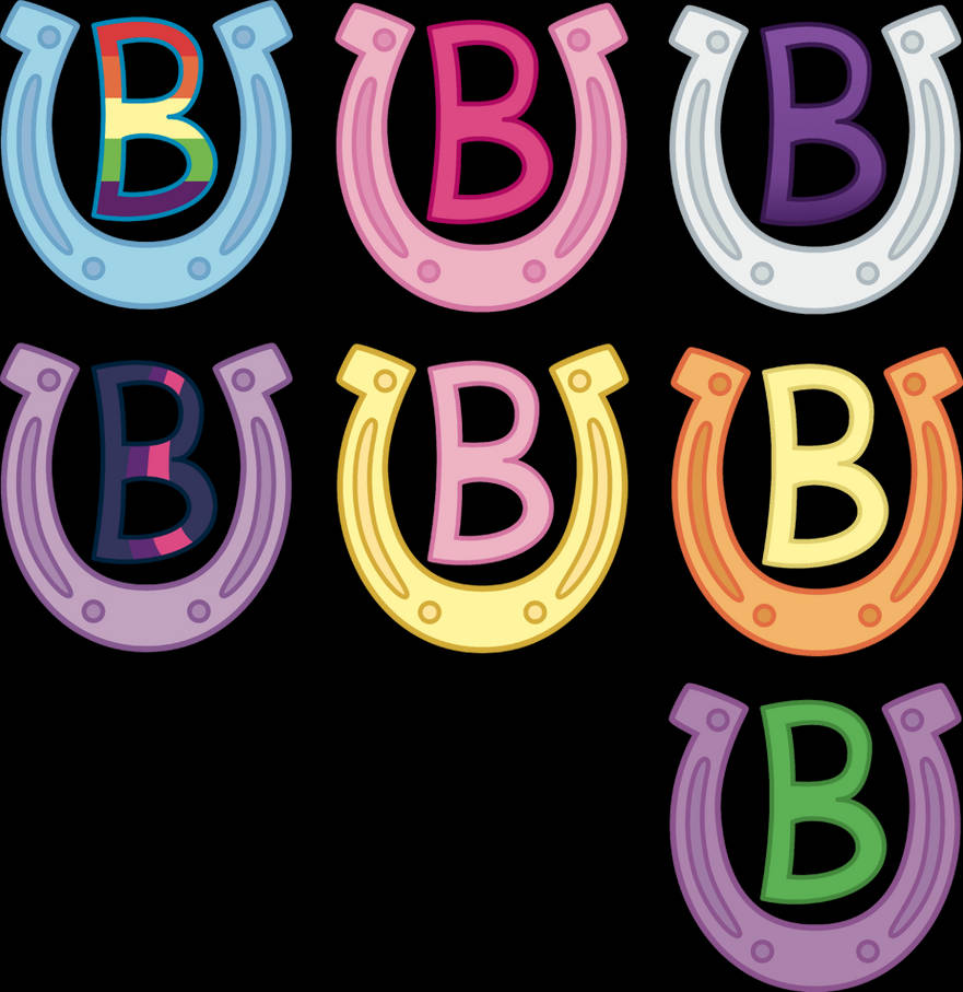 Mane 6 Brony Symbols by RelaxingOnTheMoon on DeviantArt