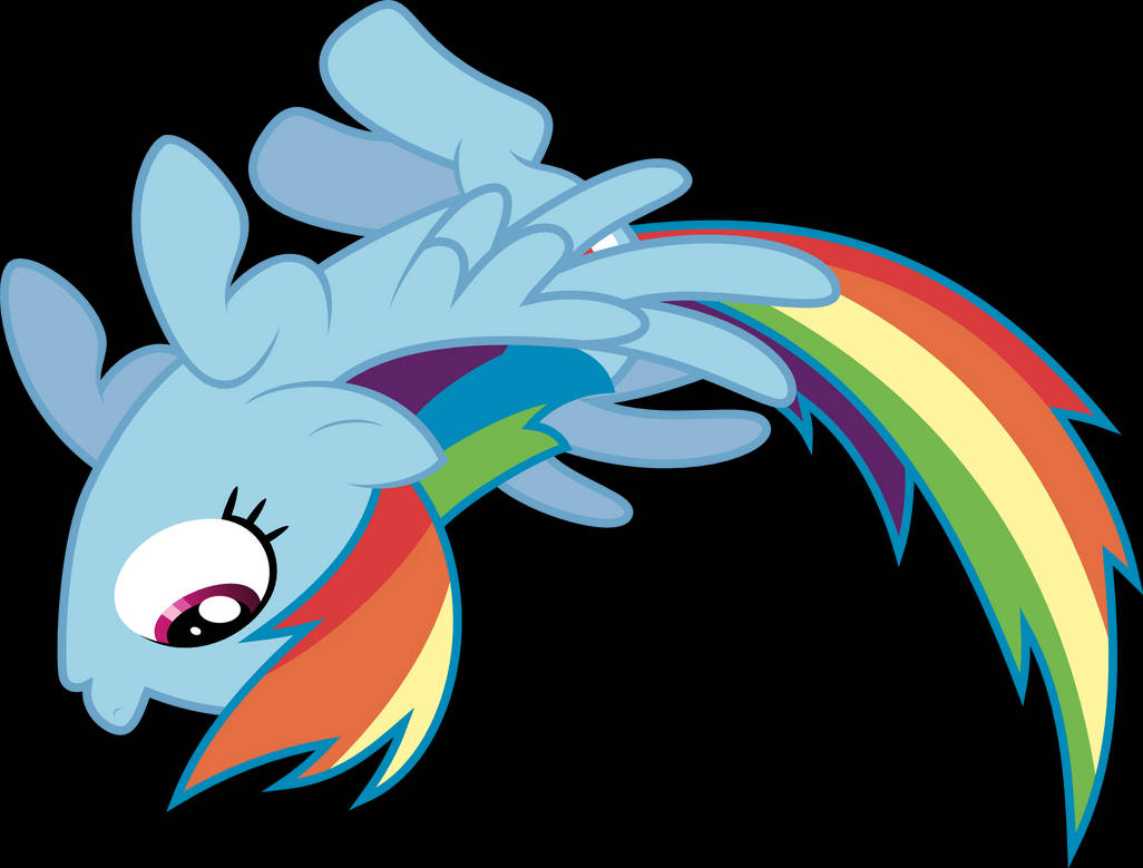 Rainbow Dash Flip by RelaxingOnTheMoon on DeviantArt