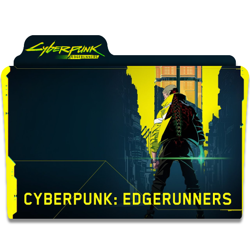 Cyberpunk: Edgerunners Netflix Series Folder Icon by dpupaul on DeviantArt