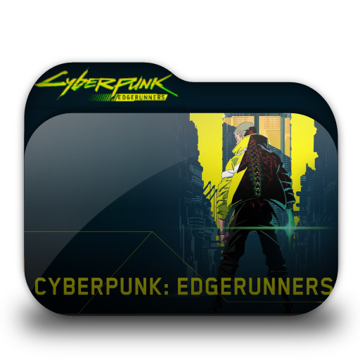 Cyberpunk Edgerunners Netflix Series Folder Icon by dpupaul on DeviantArt