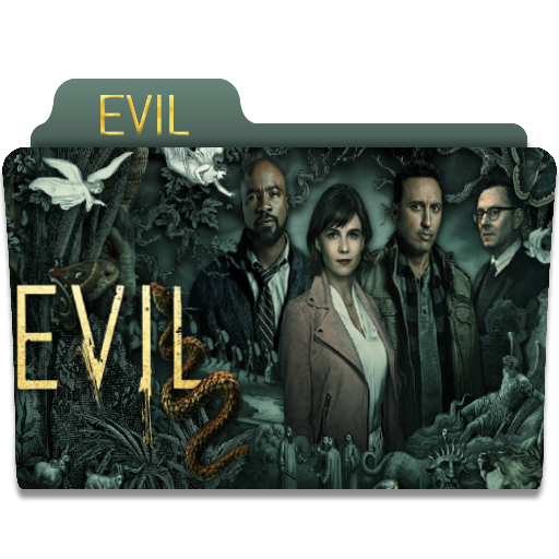 Evil Tv Series Folder Icon by dpupaul on DeviantArt