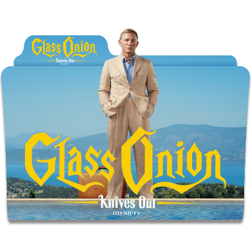 Glass Onion A Knives Out Mystery Movie Icon by dpupaul on DeviantArt
