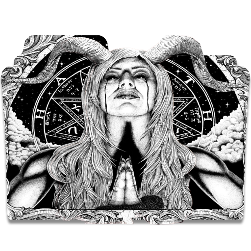 Demonic Folder Icon By Dpupaul On Deviantart