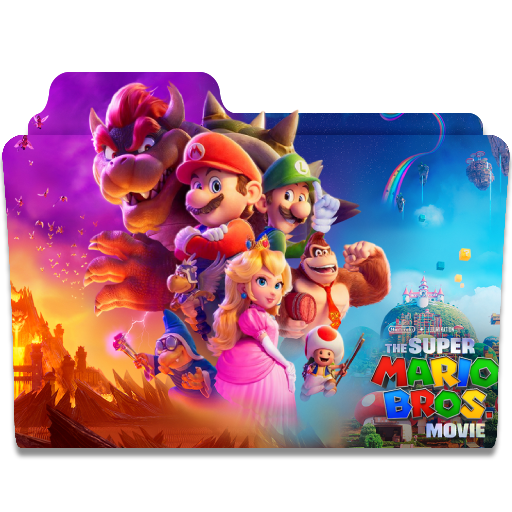 The Super Marios Bros Movie Folder Icon by dpupaul on DeviantArt