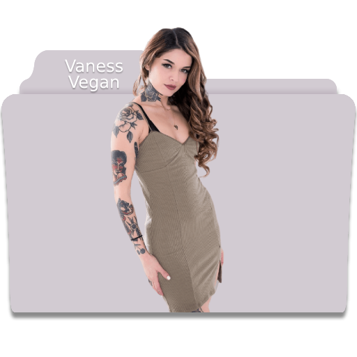Vanessa Vegan Folder Icon by dpupaul on DeviantArt