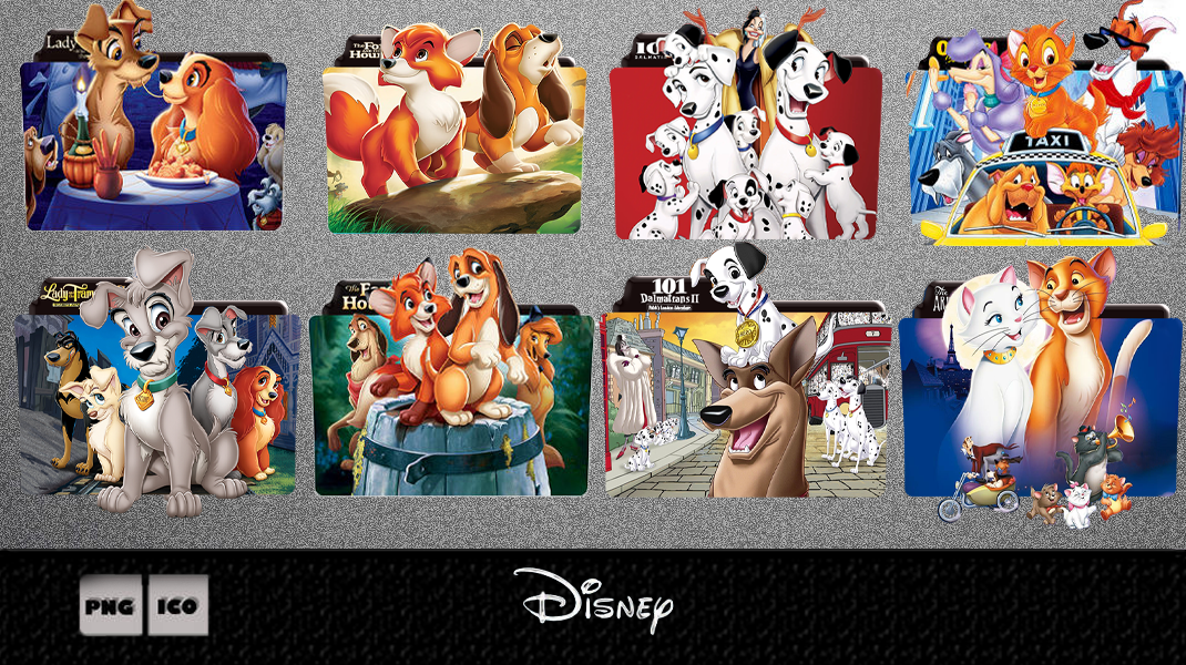 Disney Animated Movies Folder Icons Part 1 by eslam4330 on DeviantArt