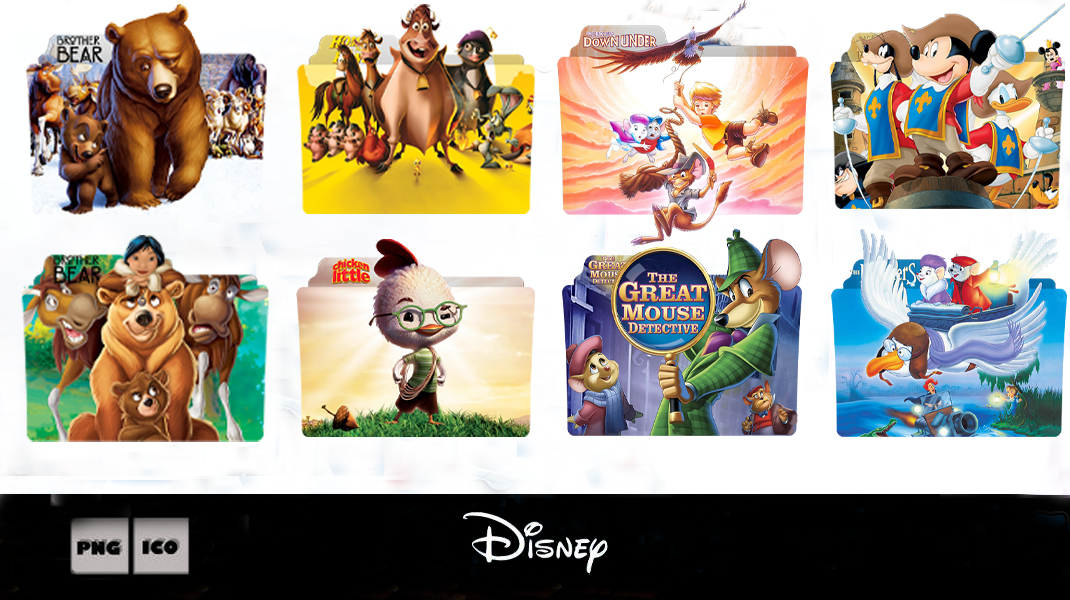 Disney Animated Movies Folder Icons Part 3 by eslam4330 on DeviantArt
