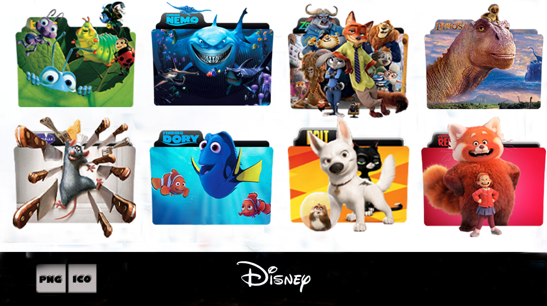 Disney Animated Movies Folder Icons Part 4 by eslam4330 on DeviantArt