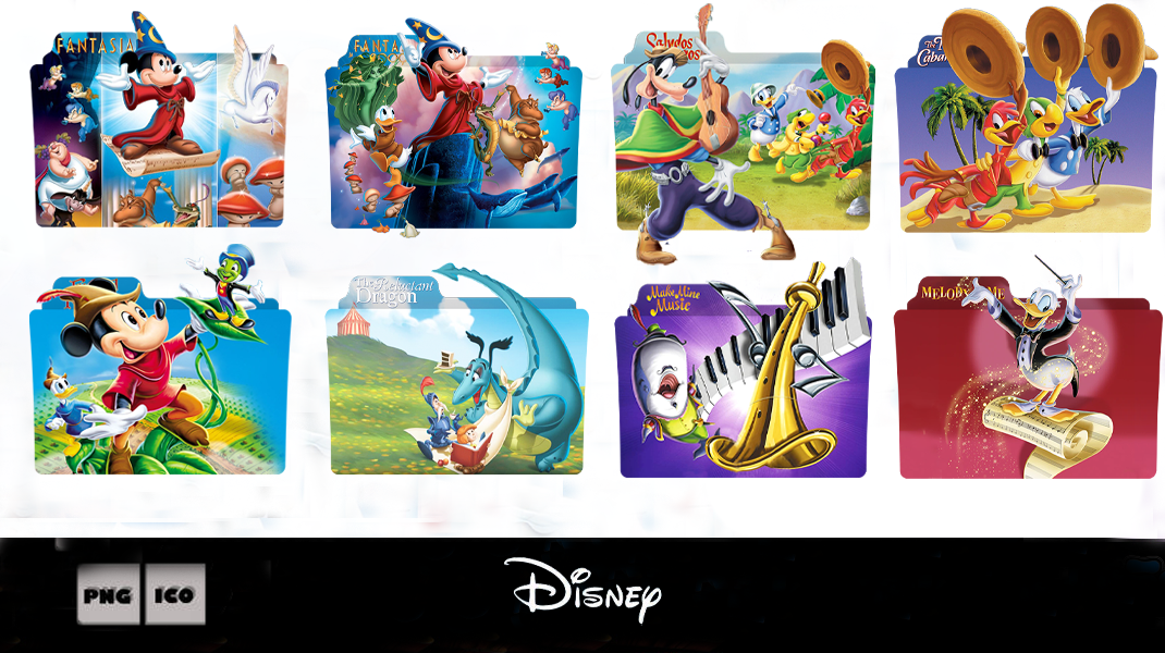 Disney Animated Movies Folder Icons Part 7 by eslam4330 on DeviantArt