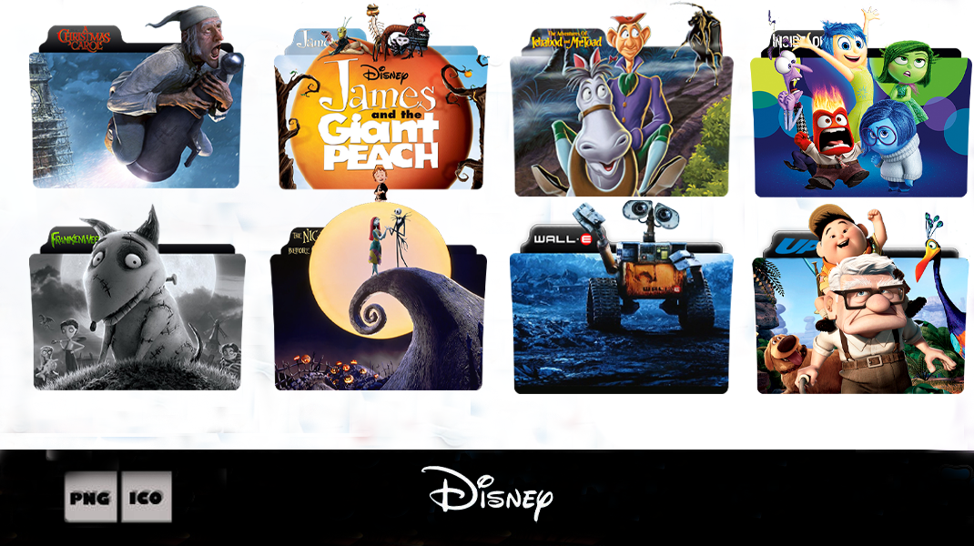 Disney Animated Movies Folder Icons Part 9 by eslam4330 on DeviantArt