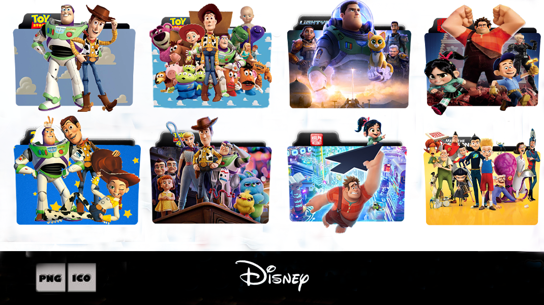 Disney Animated Movies Folder Icons Part 11 by eslam4330 on DeviantArt