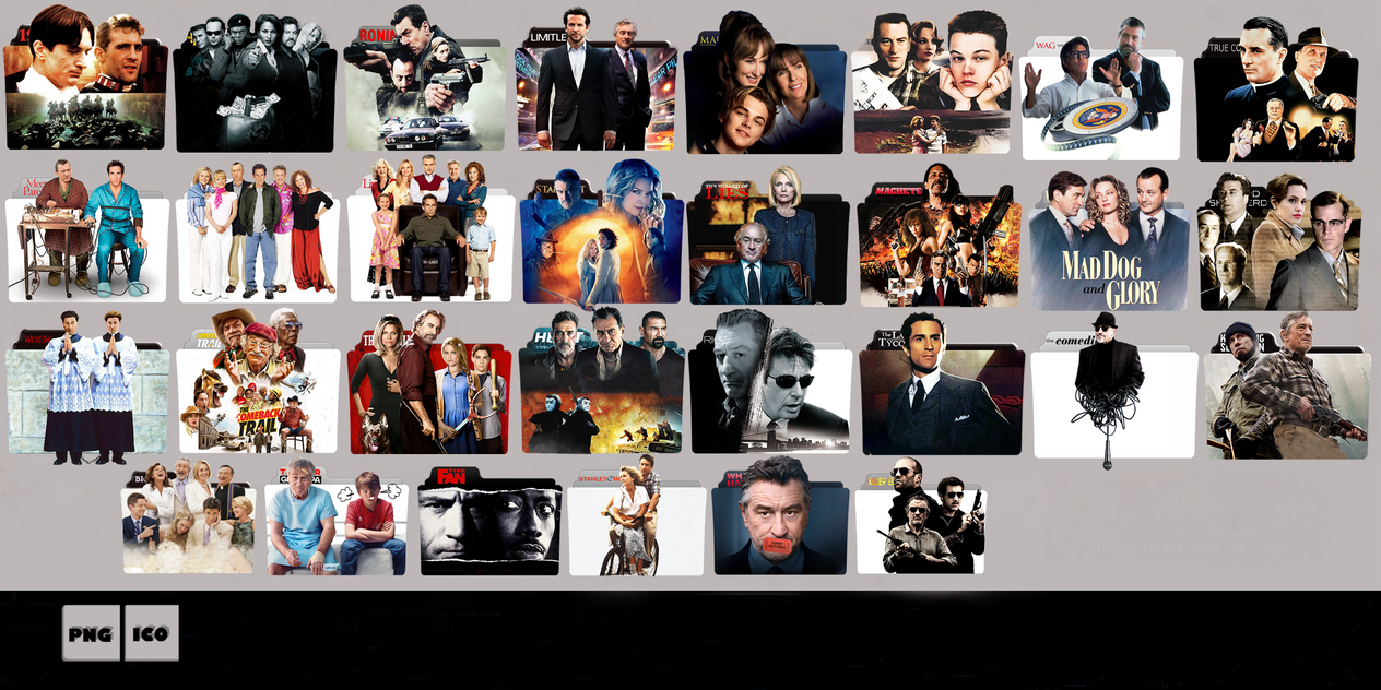 Robert de Niro Folder Icons Collection part 3 by eslam4330 on DeviantArt